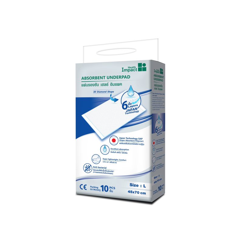 Health Impact Absorbent Underpad % - Health Impact Thailand